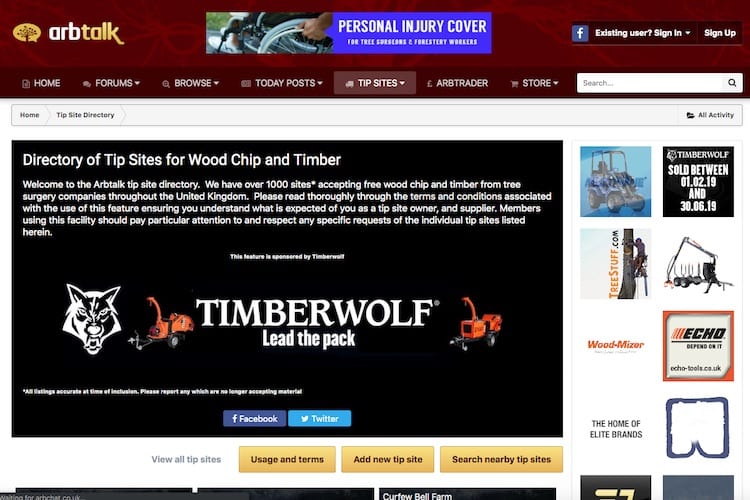 Arbtalk | Arbtalk Media | Websites for Tree Surgeons